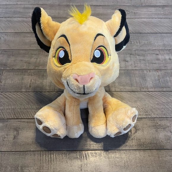 Other | Disney The Lion King Kid Simba Classic Style Sitting 1 Plush ...